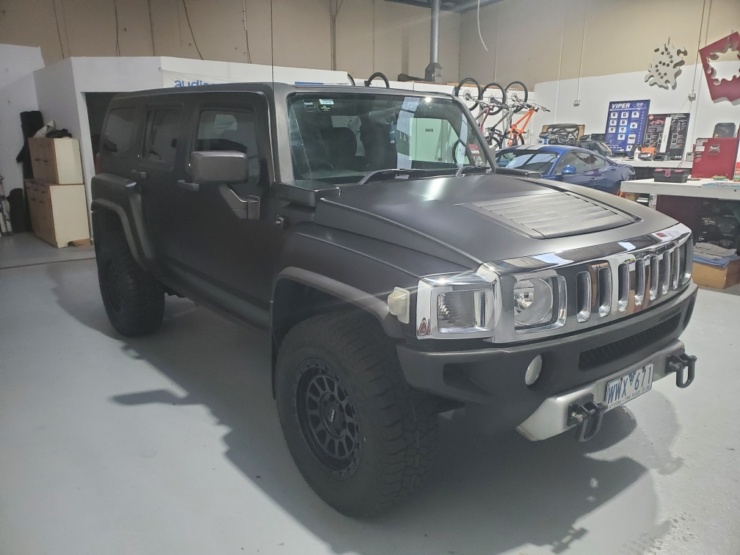 Hummer H3 Audio Upgrade - Car Audio & Visual Melbourne | Tower Audio